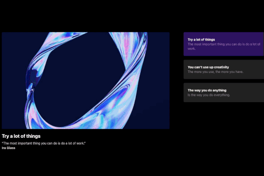 Auto Rotating Tabs Webflow Cloneable