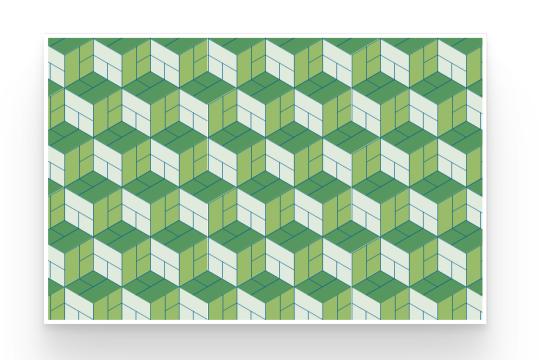 Geometric Pattern with Hover Animation Webflow Cloneable