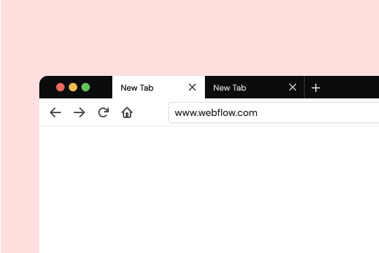 Firefox Browser Light Mockup Webflow Cloneable