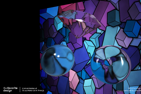 Glass Objects Three Js Demo Webflow Cloneable