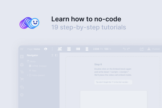Learnflow Nocode Webflow Learning Guide Webflow Cloneable