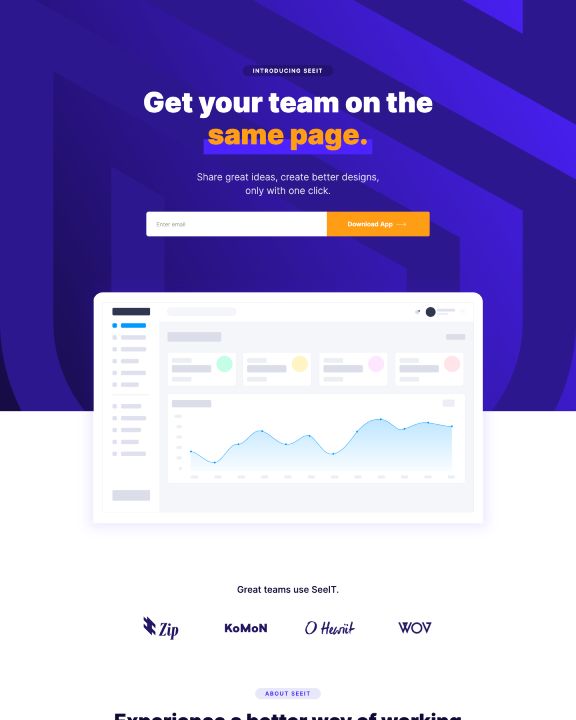 Business Communication Webflow Template SeeIT | FlowRadar