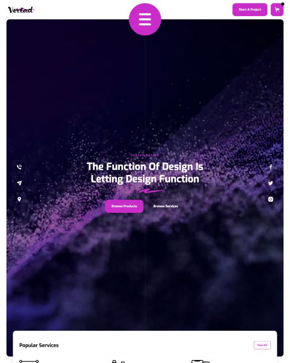 Product Blog Webflow Template Vertad | FlowRadar