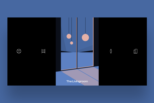 Horizontal Hover Animation Webflow Cloneable