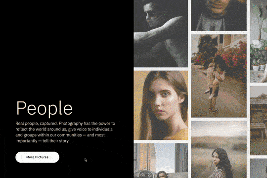 Slider Autoplay Gallery Animation Webflow Cloneable
