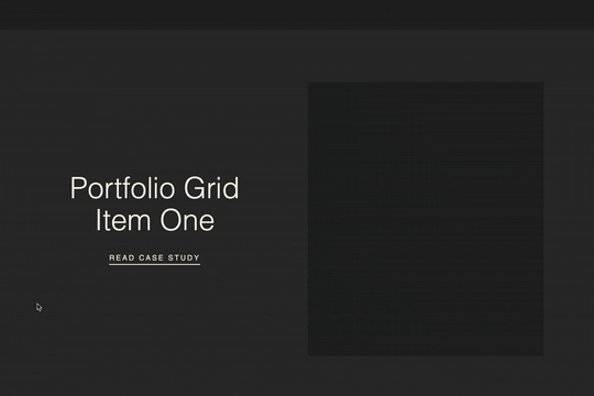 Scroll Into View Portfolio Animation Webflow Cloneable