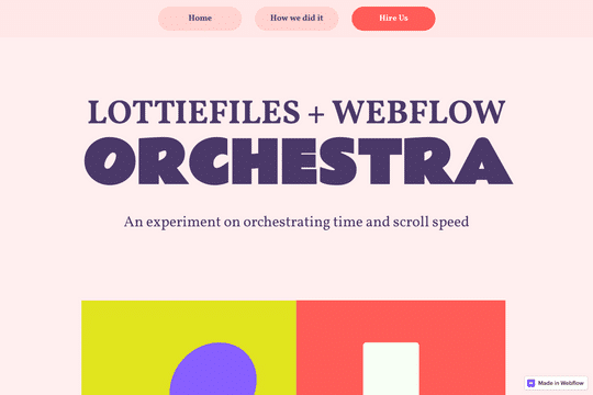 Lottiefiles Webflow Scroll Effect Webflow Cloneable