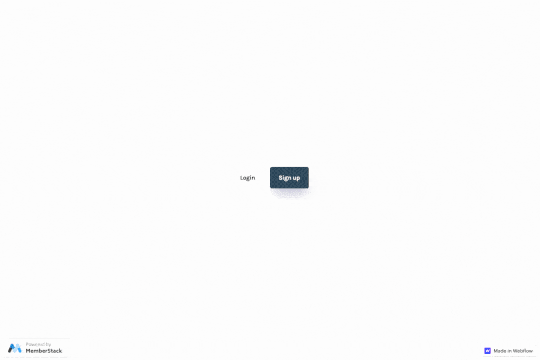Login Signup Popup Modal Webflow Cloneable
