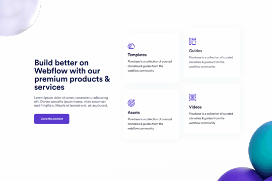 The Top 71 Card Webflow cloneables | FlowRadar