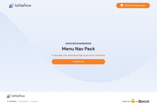 Menu Hamburger Lottie Pack Webflow Cloneable