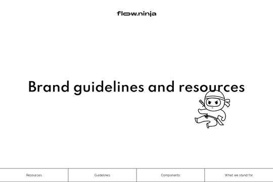 Brand Guidelines Style Guide Webflow Cloneable
