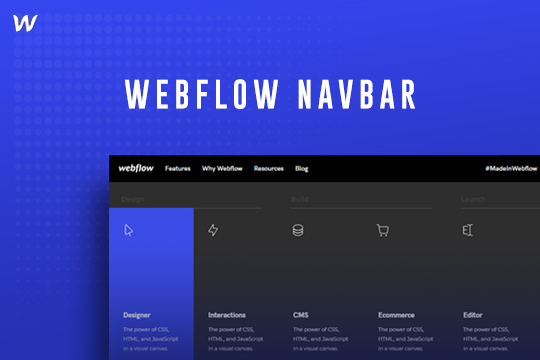 Webflow Navbar Menu Rebuild Webflow Cloneable
