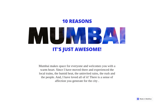 Text Background Clip Effect Webflow Cloneable