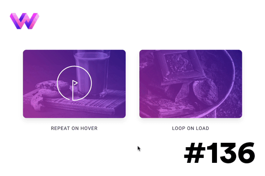 Animated Play Buttons CTA Webflow Cloneable
