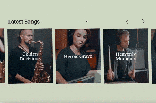 CMS Draggable Video Slider Webflow Cloneable