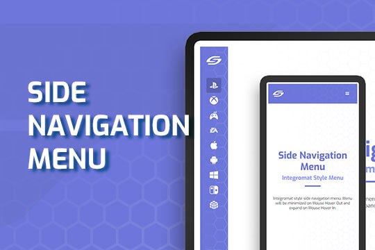 Sidebar Navigation Dashboard Menu Webflow Cloneable