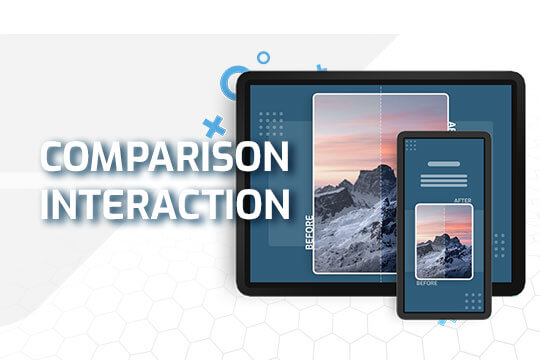 Before After Image Interaction Webflow Cloneable