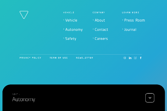Gradient Animation Footer Design Webflow Cloneable