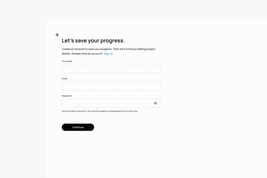 Login Overlay Panel Webflow Cloneable