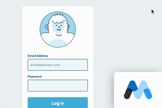 Cursor Follow Login Page Webflow Cloneable