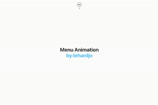 Circle Opening Menu Animation Webflow Cloneable