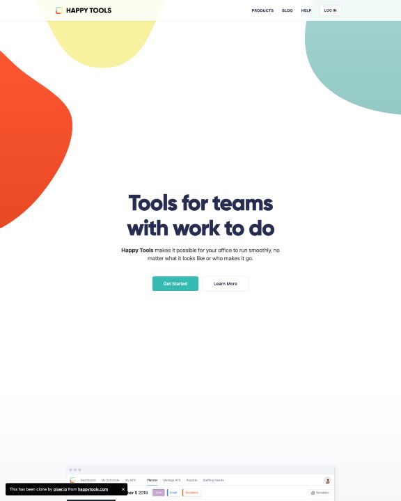 CRM Tools Webflow Template Happytools Rebuild | FlowRadar