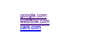 Custom text underline offset - Webflow Custom Code Snippets