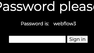 CMS Based Password Collection Template - Webflow Custom Code Snippets