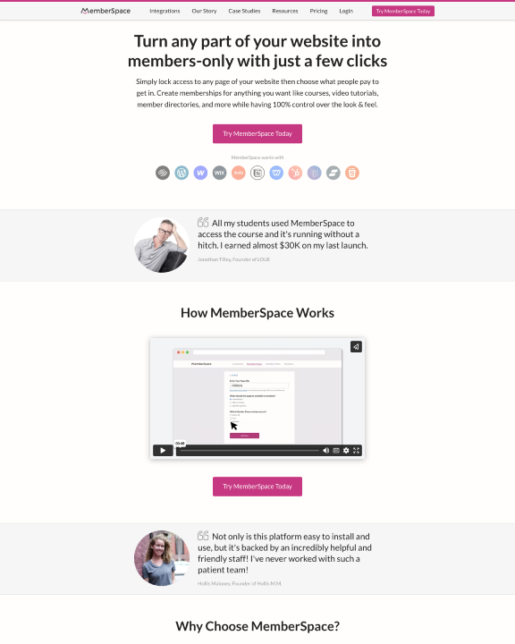 Memberspace + Webflow Integrations Tutorials