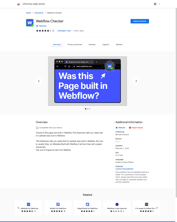 Webflow Checker + Webflow Integrations Tutorials