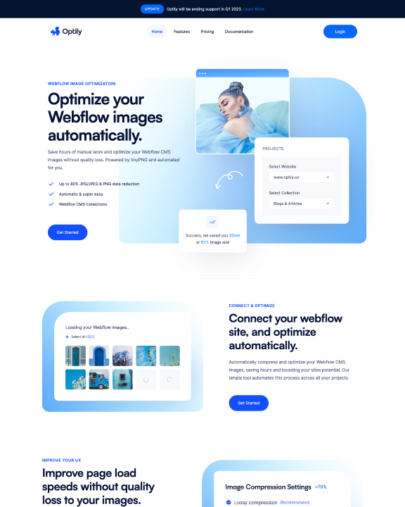 Optily + Webflow Integrations Tutorials