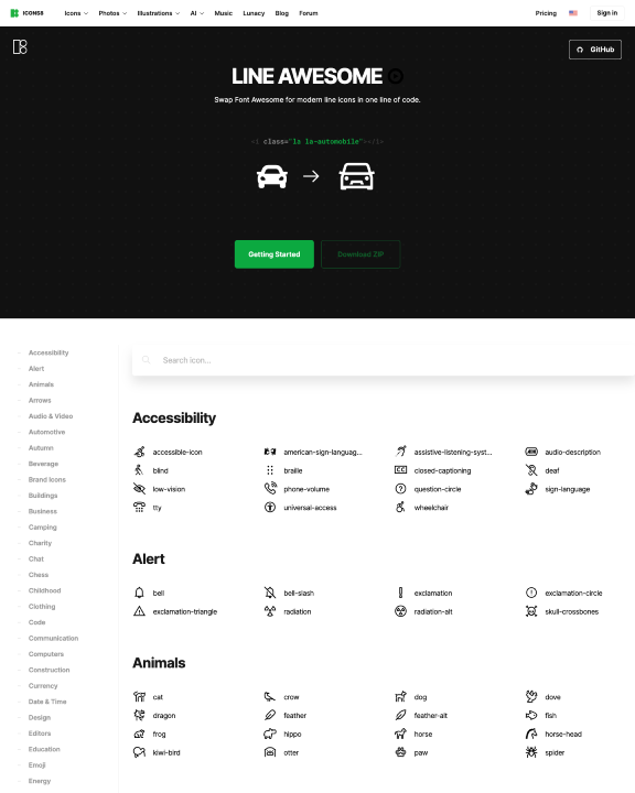 Line Awesome + Webflow Integrations Tutorials
