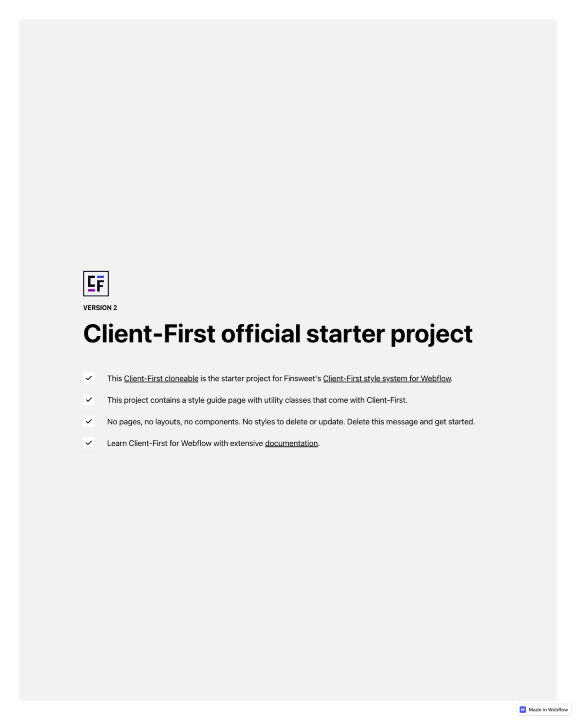 Finsweet Client First + Webflow Integrations Tutorials
