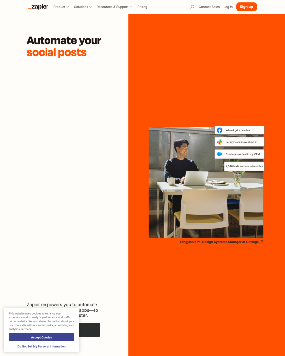 Zapier + Webflow Integrations Tutorials