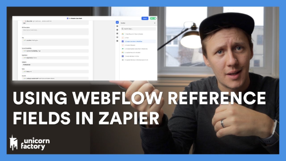How to Send Airtable Data to Webflow via Zapier - Webflow Tutorials | FlowRadar