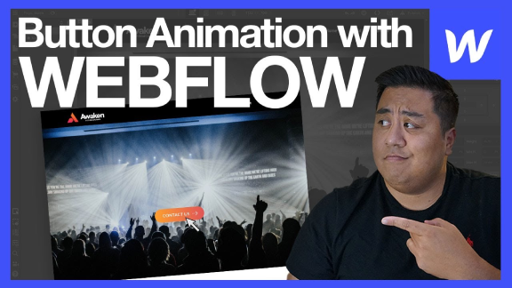 How to Create an Animated Button in Webflow without Interactions ...