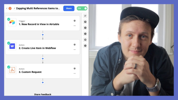 How to Add Multi-Reference Fields to Webflow through Zapier - Webflow Tutorials | FlowRadar