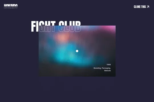 CMS Horizontal Scrolling Webflow Cloneable