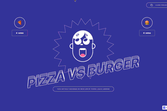 Head Follows Mouse Interaction Webflow Cloneable