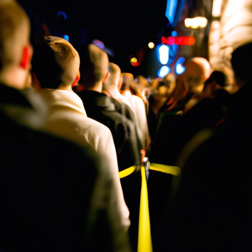 How do you effectively manage queues in a busy restaurant or nightclub?