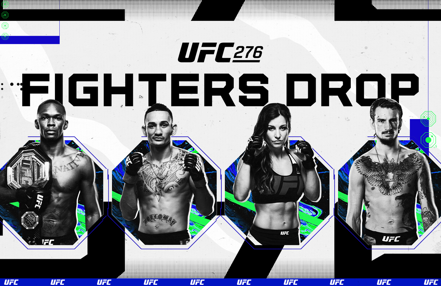 UFC 276 Fighters Drop