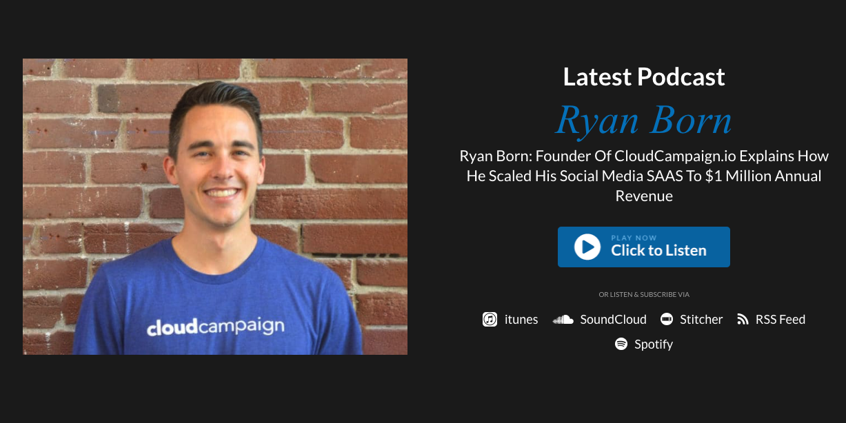 YARO PODCAST: Ryan Born, Founder Of CloudCampaign.io Explains How He ...