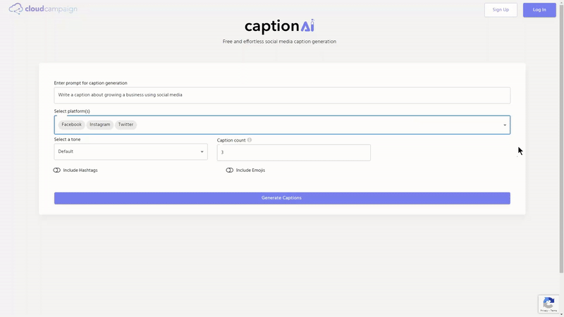CaptionAI: The Most Powerful Free AI Caption Writer For Social Media ...