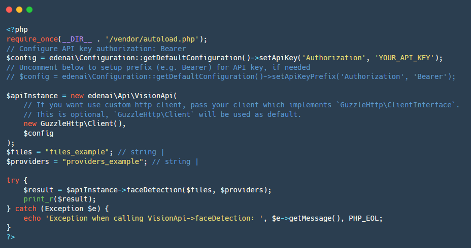 How to do Face Detection with PHP? | Eden AI