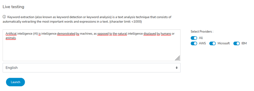 Effortless Text Analysis Ai Keyword Extraction Eden Ai 