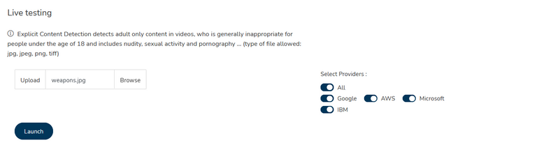 AI-Driven Explicit Content Detection for Images | Eden AI