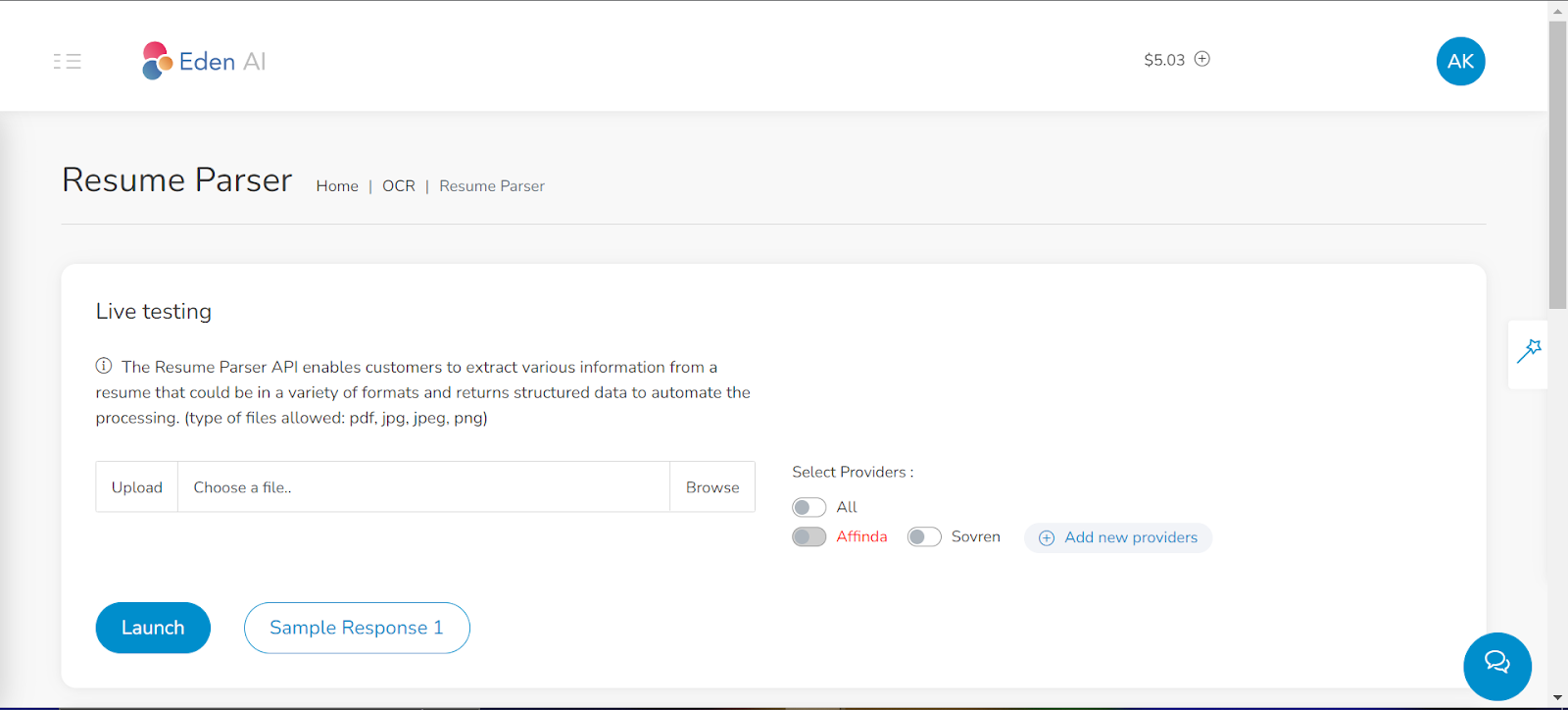 Choosing the Best Resume Parsing OCR Solution | Eden AI