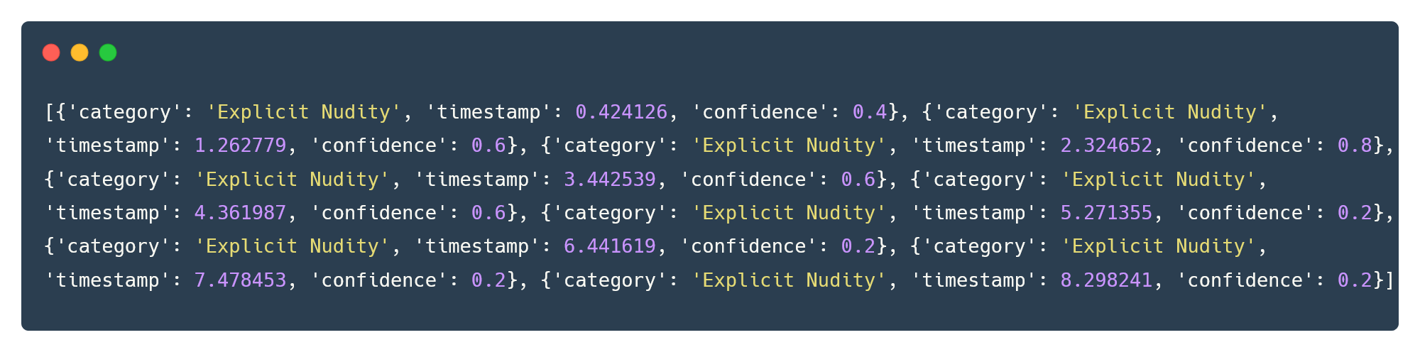 How to detect Explicit Content (porn, gore, violence) in a Video with ...
