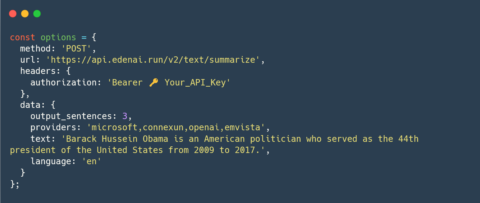 How to Summarize Text with JavaScript in 5 minutes?