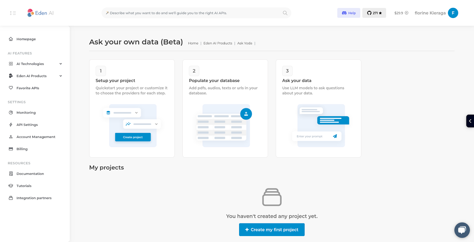 Build and deploy a Custom LLM Chatbot in Unity | Eden AI